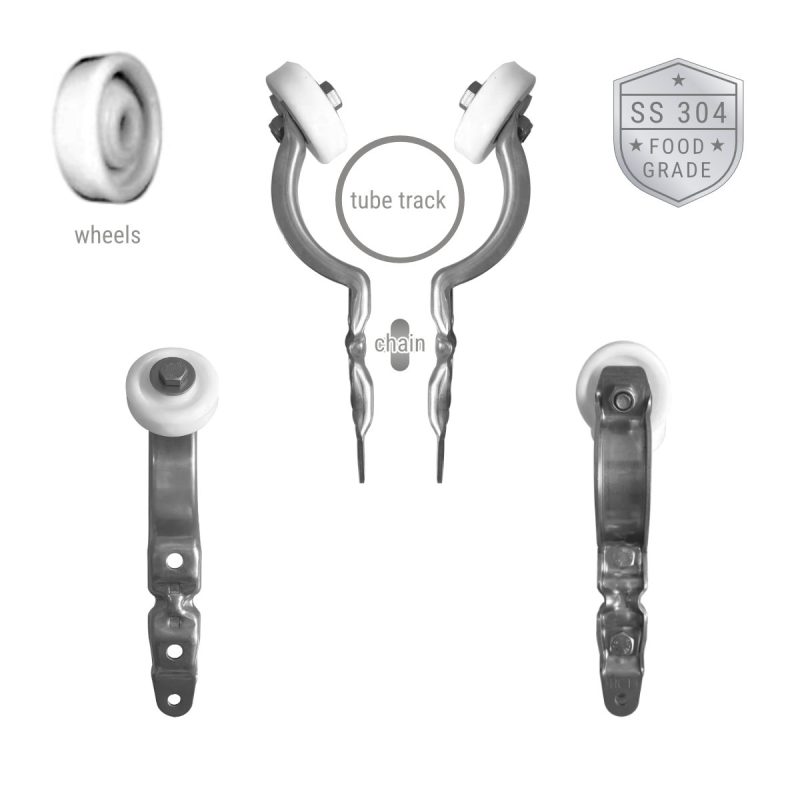 Stainless Steel Trolley Sets – Pipe-track Linco Type - Best Mate ...