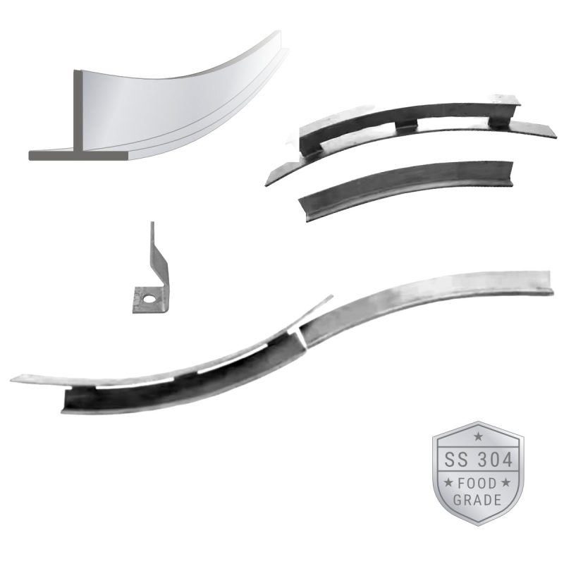 Stainless Steel Curved T-track - Rise & Fall Sections - Best Mate ...